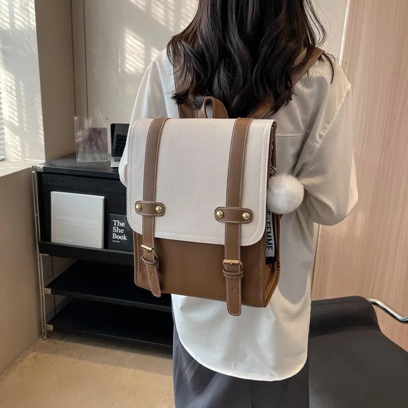 Japanese-JK-Uniform-Style-School-Backpack-Women-2024-New-Vintage-Pu ...