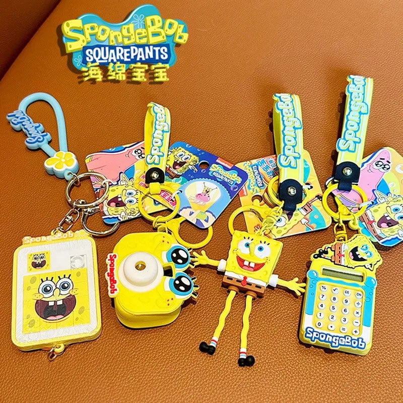 SpongeBob-SquarePants-Cartoon-Porte-cl-s-en-silicone-pour-hommes-et ...