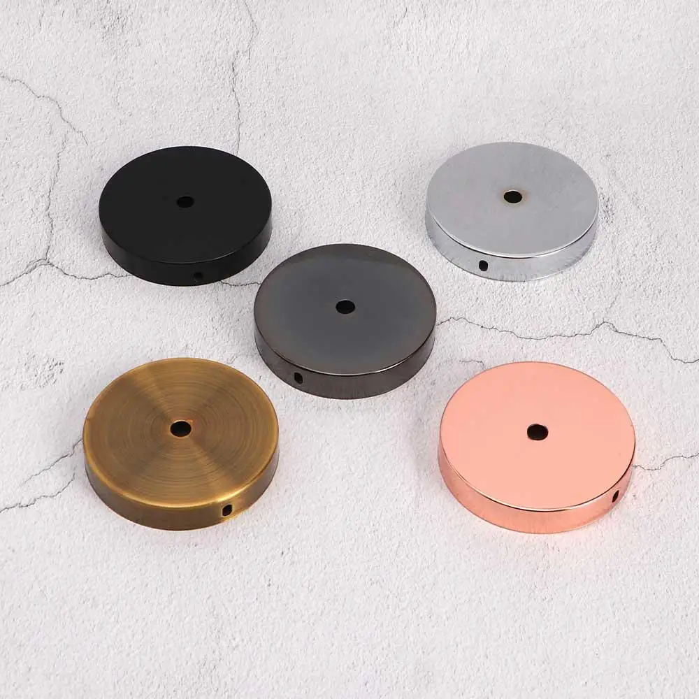 Pendant-Light-Round-Ceiling-Tray-Wall-Lamp-Metal-Led-Base-Chassis ...