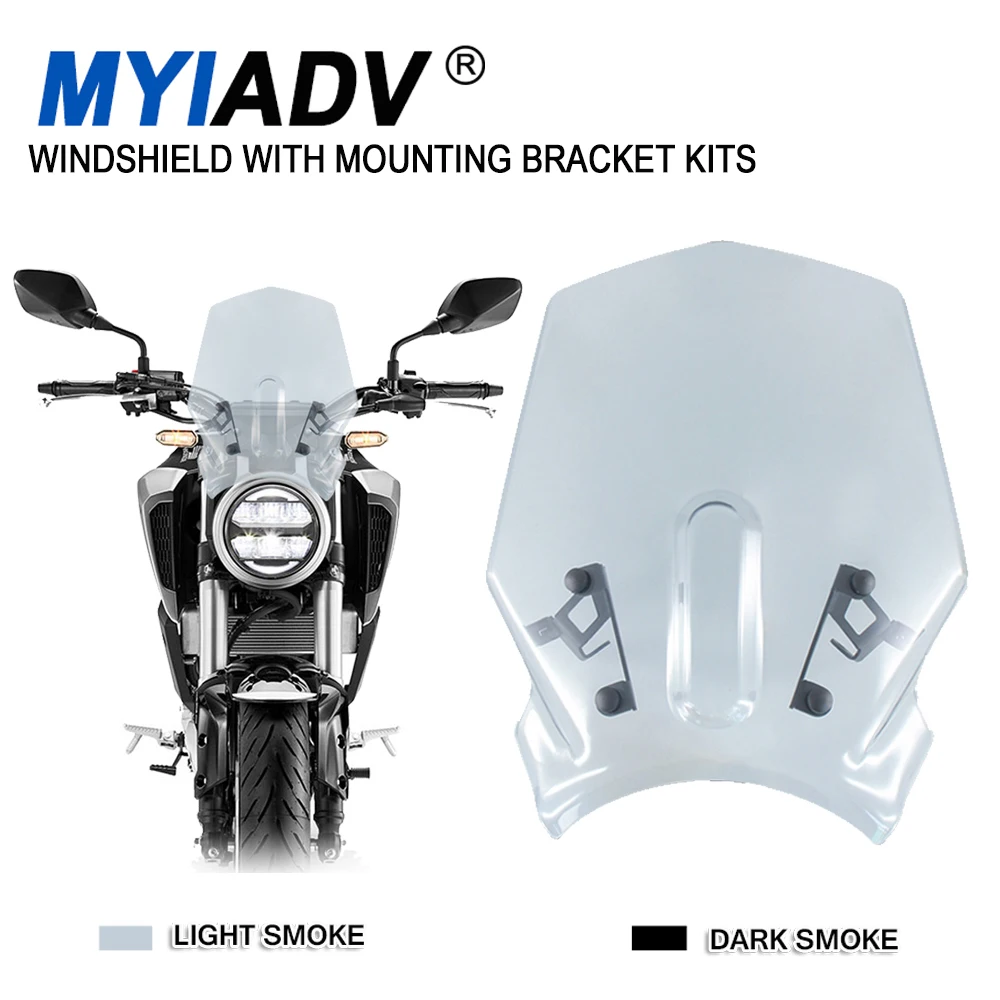 Windshield For Honda CB 125R 250R 300R CB125R CB250R CB300R 2018-2020 ...