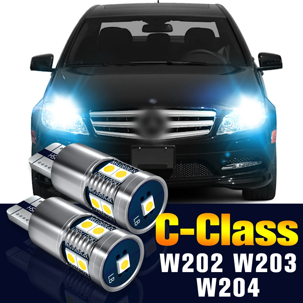2x-LED-Clearance-Light-Bulb-Parking-Lamp-For-Mercedes-Benz-C-Class-W202 ...