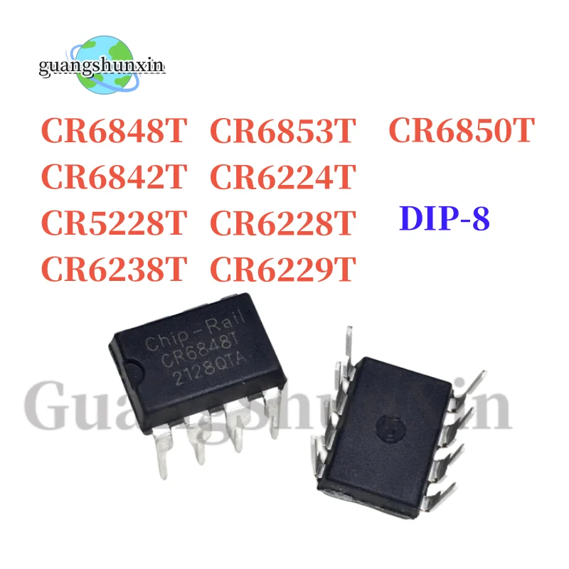 DIP-8-CR6238T-CR6238-CR6853T-CR6224T-CR6224T-CR6228T-CR6224T-CR6224T-CR6224T-CR6229T-CR6228T ...