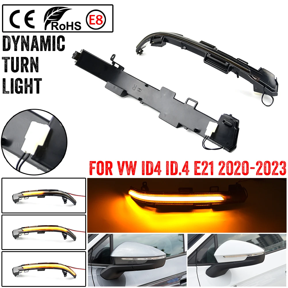 2Pcs-Car-Dynamic-Turn-Signal-Lamp-Rearview-Mirror-Indicator-Light-For ...