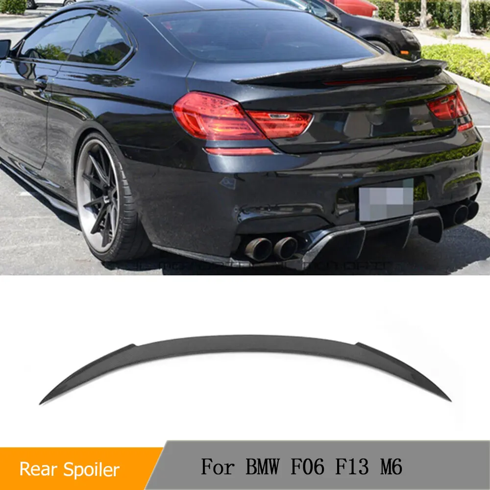 Car Spoiler For BMW 6 Series M6 F06 F13 640i 650i 640i Sedan Rear Trunk ...