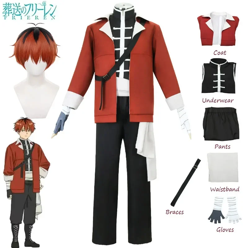 Stark-Cosplay-Costumes-Anime-Frieren-Beyond-Journey-s-End-Wig-Jacket ...