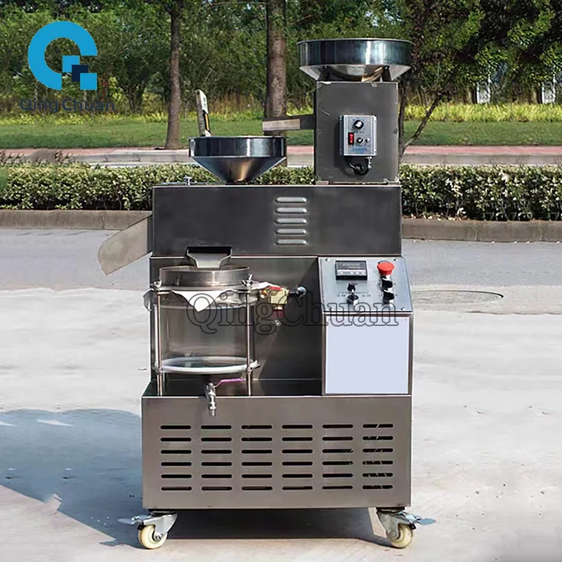 Oil-Press-Machine-15-25kg-Per-Hours-Peanut-Seeds-Squeezer-Stainless ...