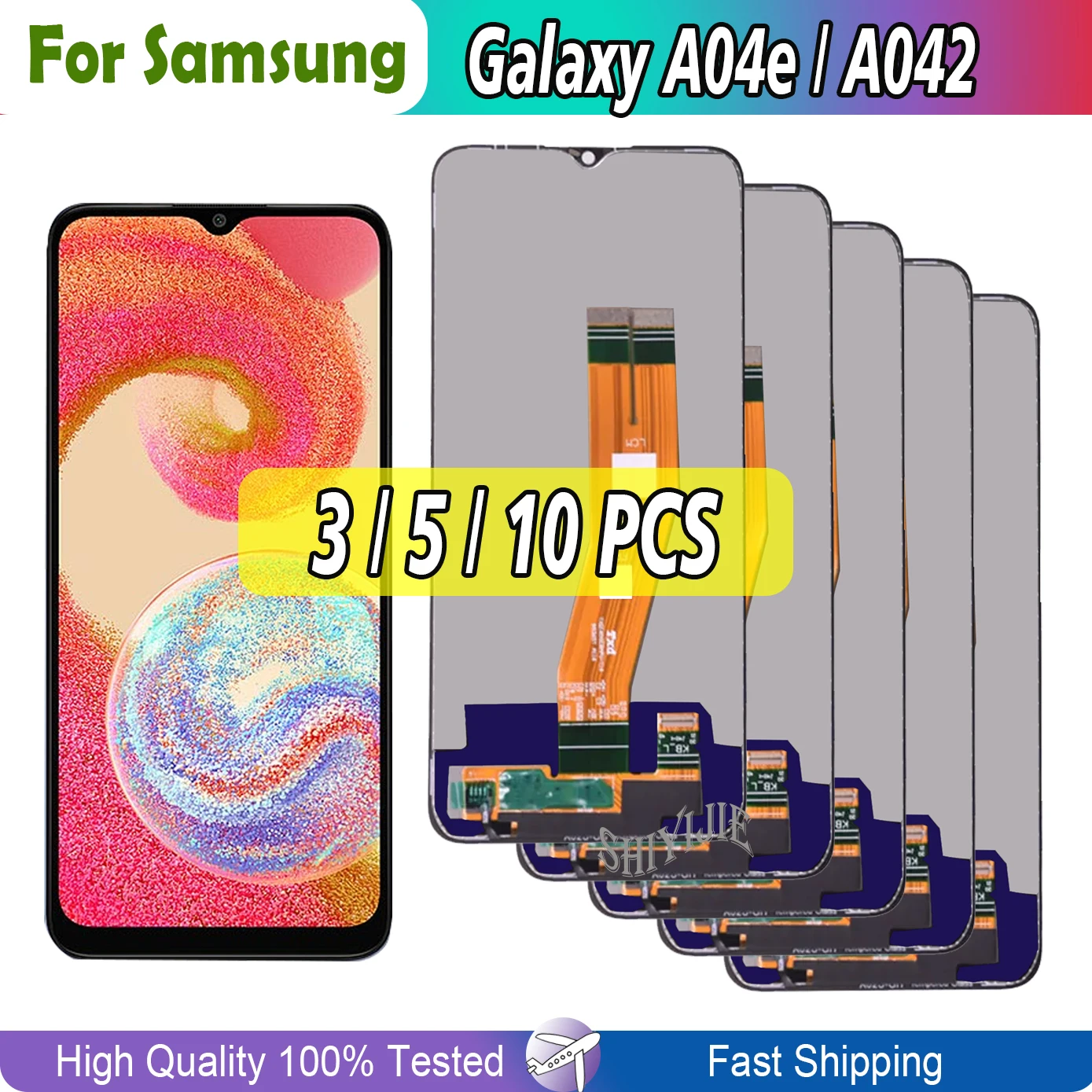 3-5-10Pcs-6-5-For-Samsung-Galaxy-A04e-LCD-Display-Screen-Touch-For ...