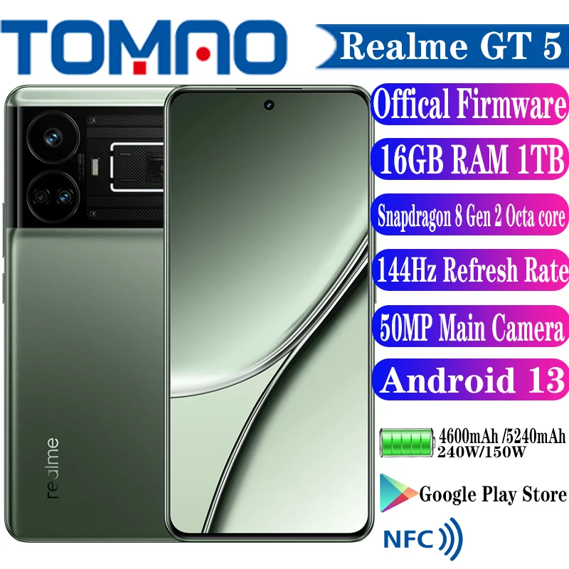 Realme-tel-fono-m-vil-GT5-GT-5-Original-oficial-5G-Snapdragon-8-Gen-2 ...