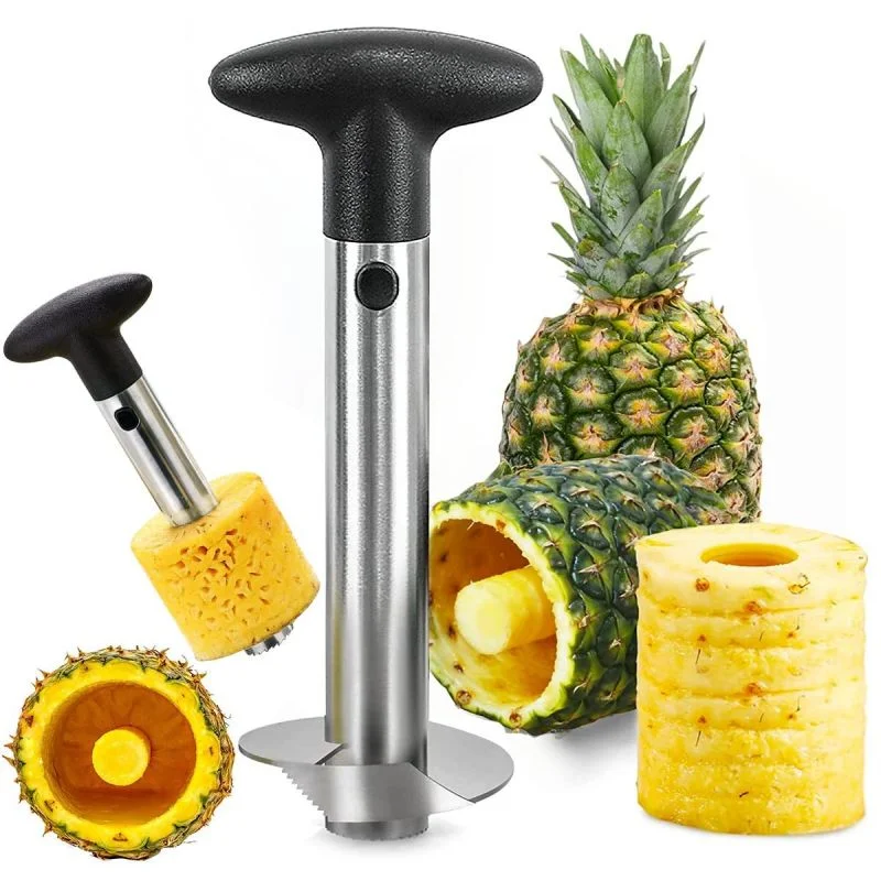 Pineapple-Cutter-Stainless-Steel-Pineapple-Slicer-Pineapple-Extractor ...