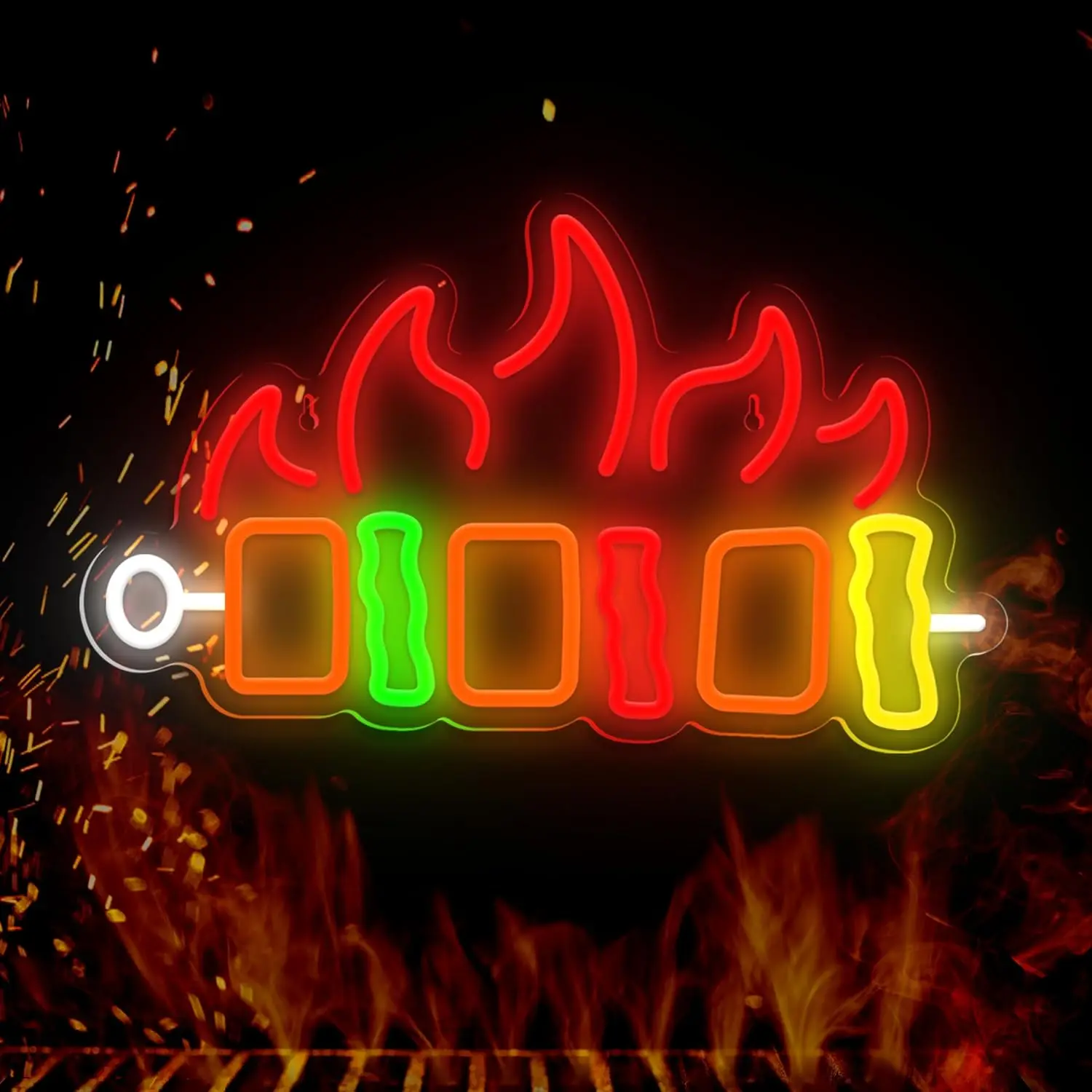 BBQ-Neon-Sign-Dimmable-LED-Neon-Light-For-Wall-Decor-Kitchen-Restaurant ...