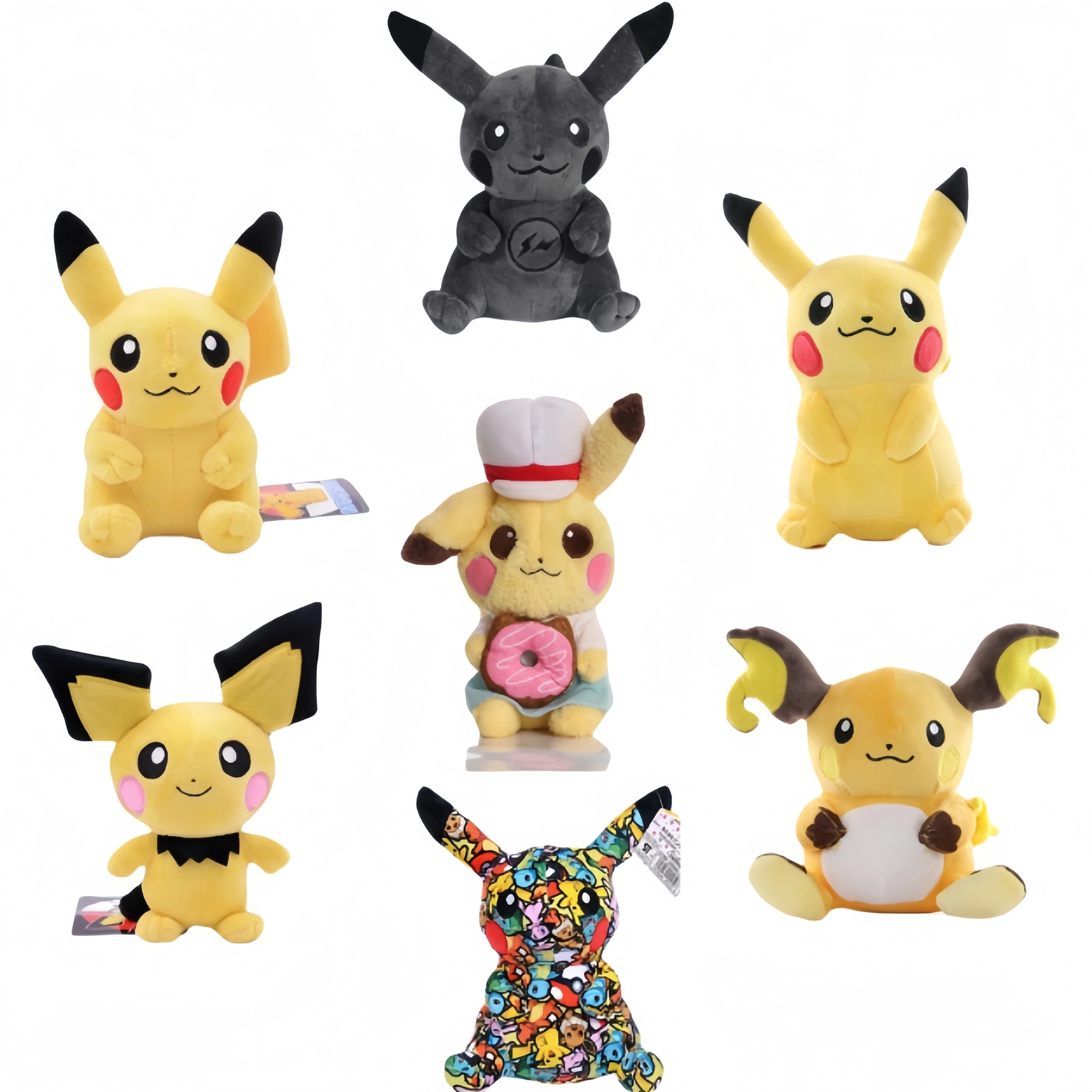 Pokemon-Dark-Lightning-Graffiti-Pikachu-Pichu-Cute-Cartoon-Anime-Figure ...