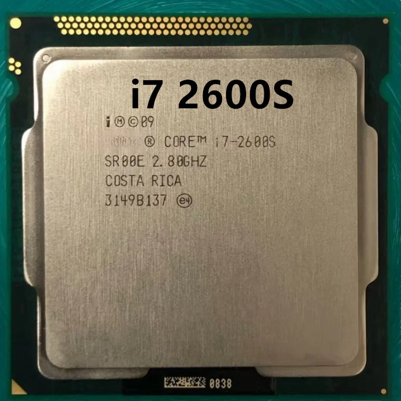 i7 2600S 2.8 GHz Quad-Core Eight-Core 65W CPU Processor LGA 1155 ...