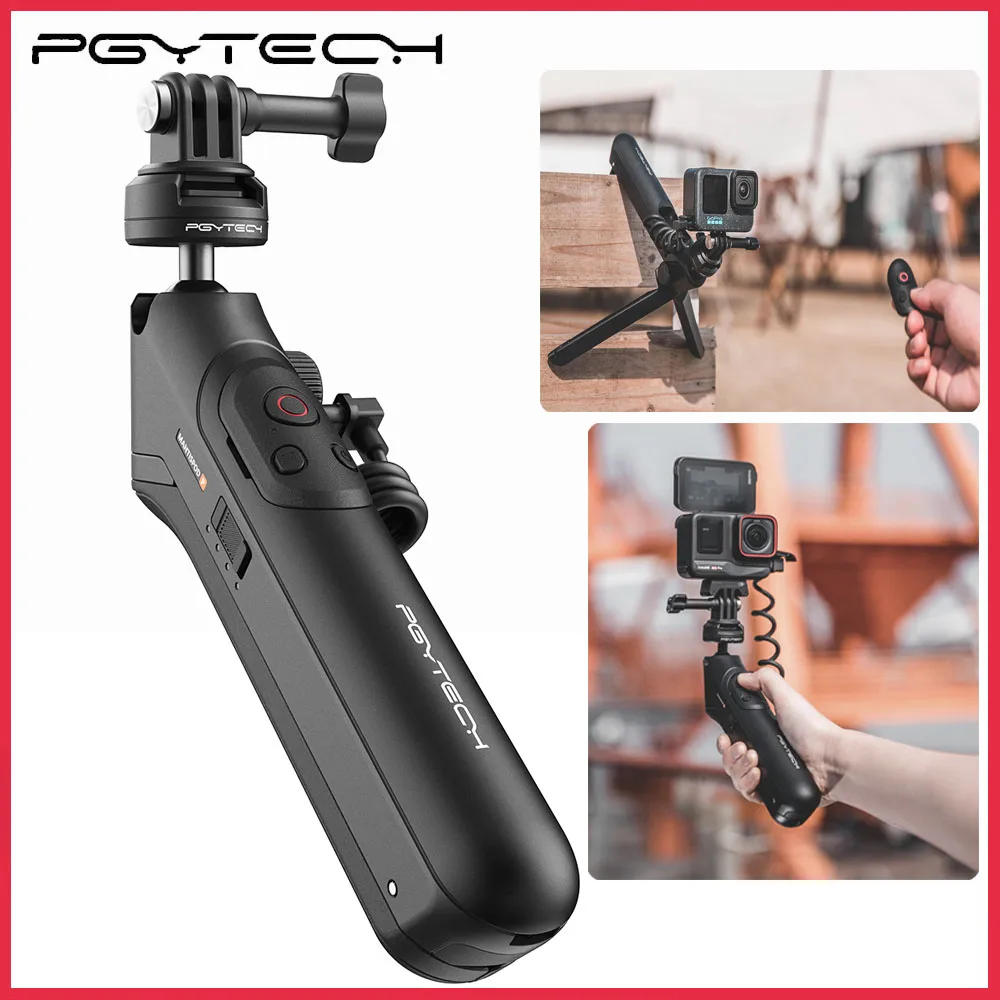 PGYTECH-CapLock-MantisPod-Power-Tripod-Handheld-Mode-With-Remote ...