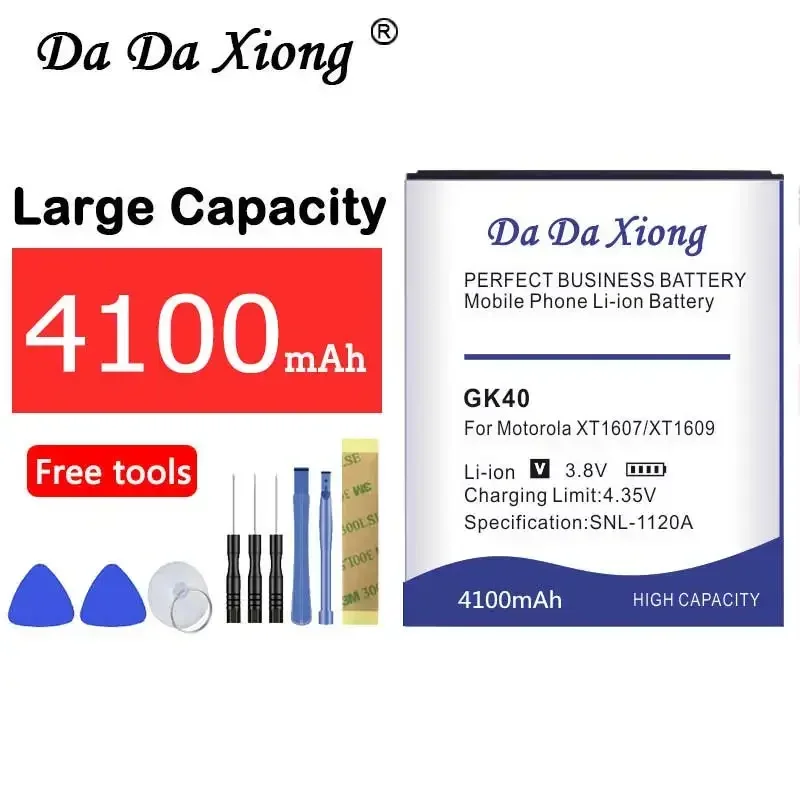 4100mah-Battery-GK40-For-Motorola-G4-Play-E4-XT1766-XT1607-XT1609 ...