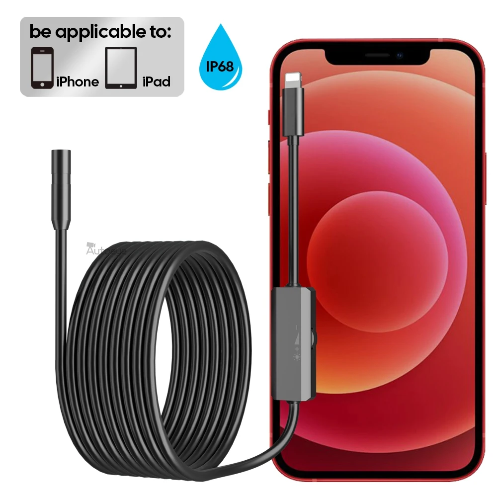 Endoscope-Camera-For-iPhone-APPLE-8MM-Cars-Endoscopic-Hard-Line-IP68 ...