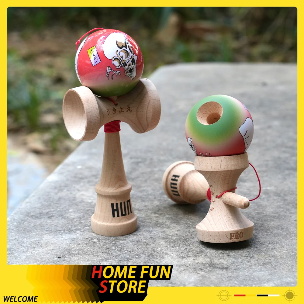 Original Hun Kendama K2 Sword Type Ukiyo-E Series Kendama With Big Cups ...