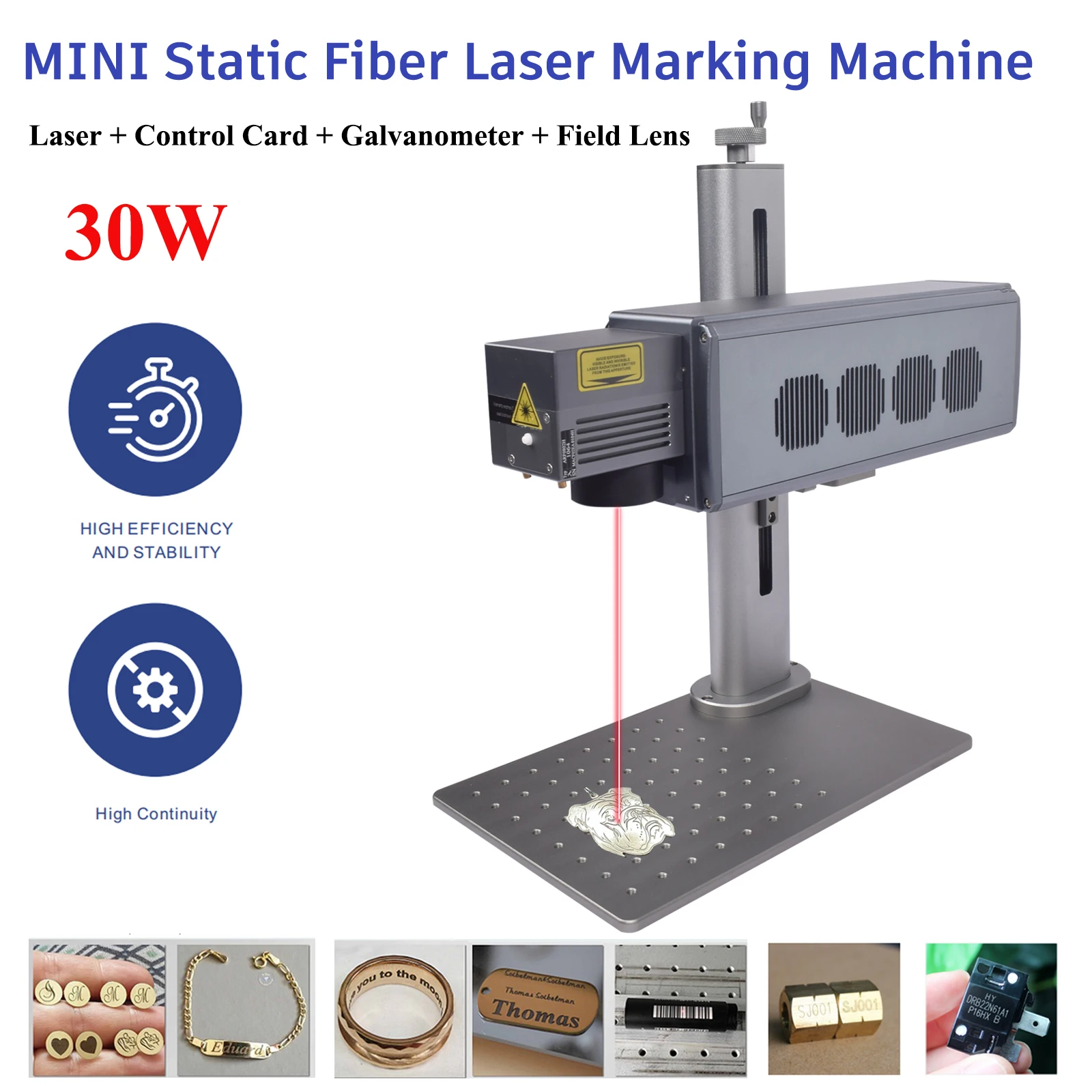 30W-Fiber-Laser-Engraver-Portable-Business-Laser-Marking-Machine-for ...