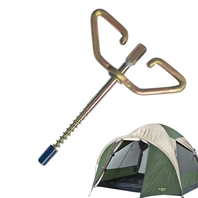 Ice-Shanty-Anchors-Metal-Camping-Stakes-With-Rubber-Protective-Cover ...