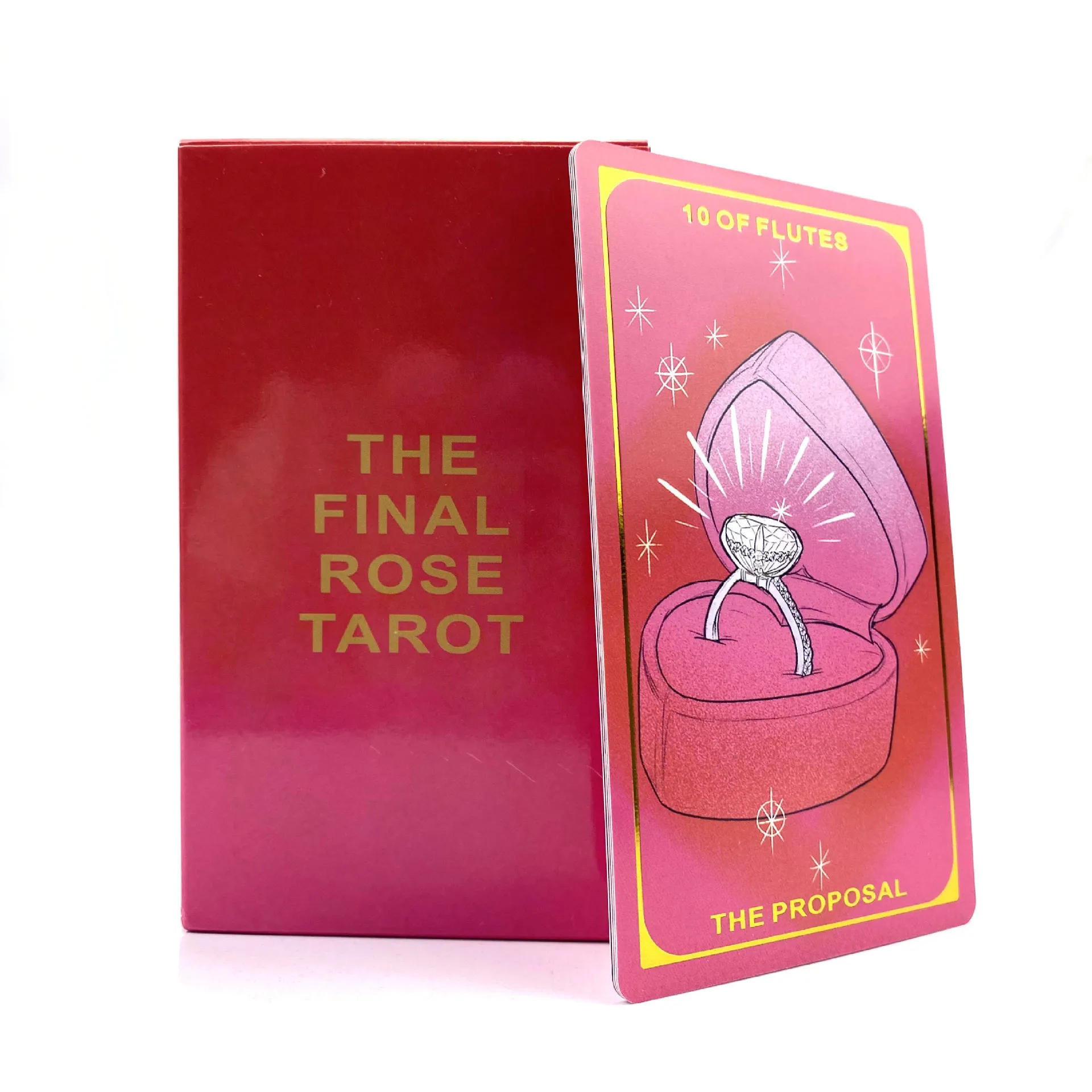 12x7cm The Final Rose Tarot cards Paper Manual card games - AliExpress 26