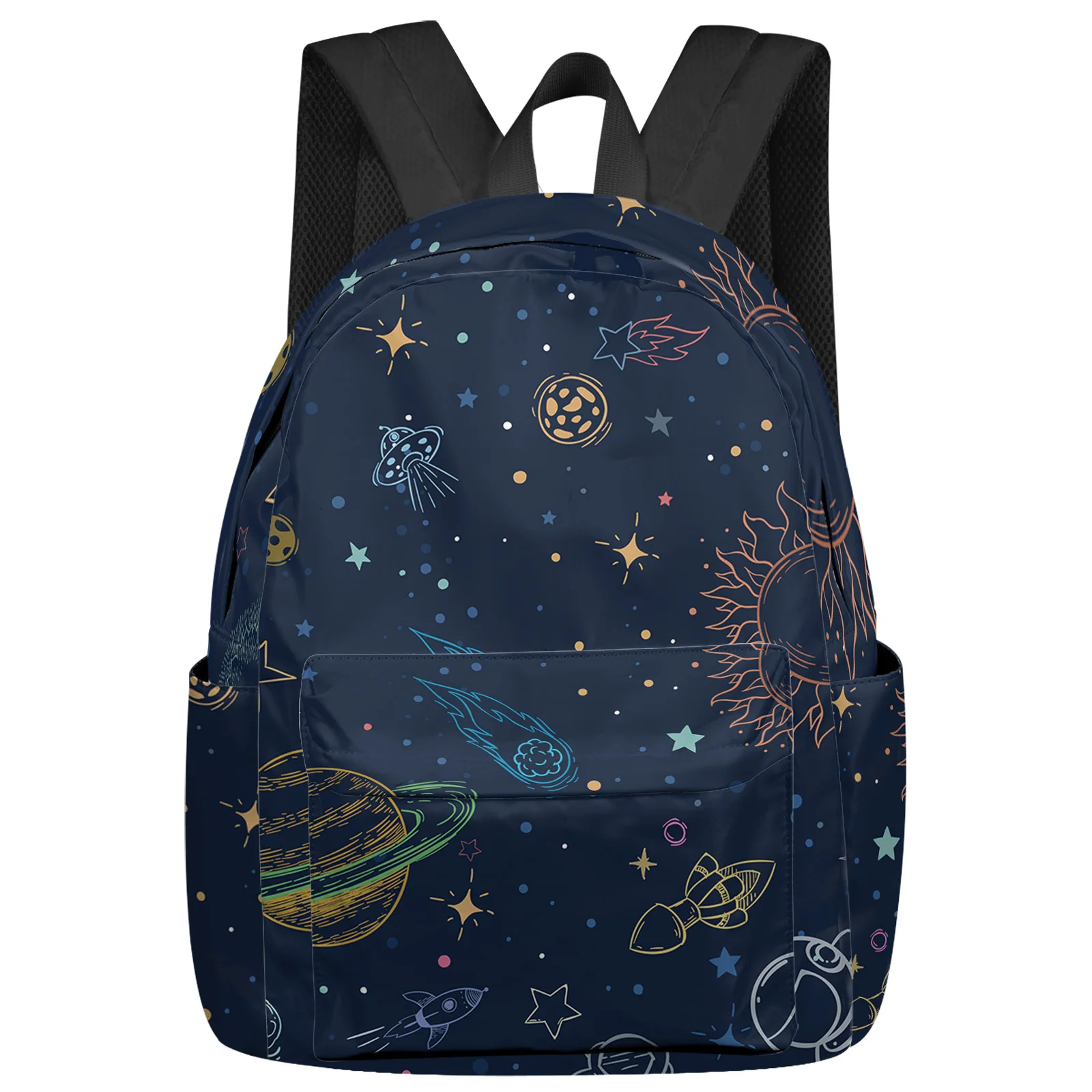 Universe-Cartoon-Planet-Polka-Dot-Astronaut-Fashion-Women-Backpack ...