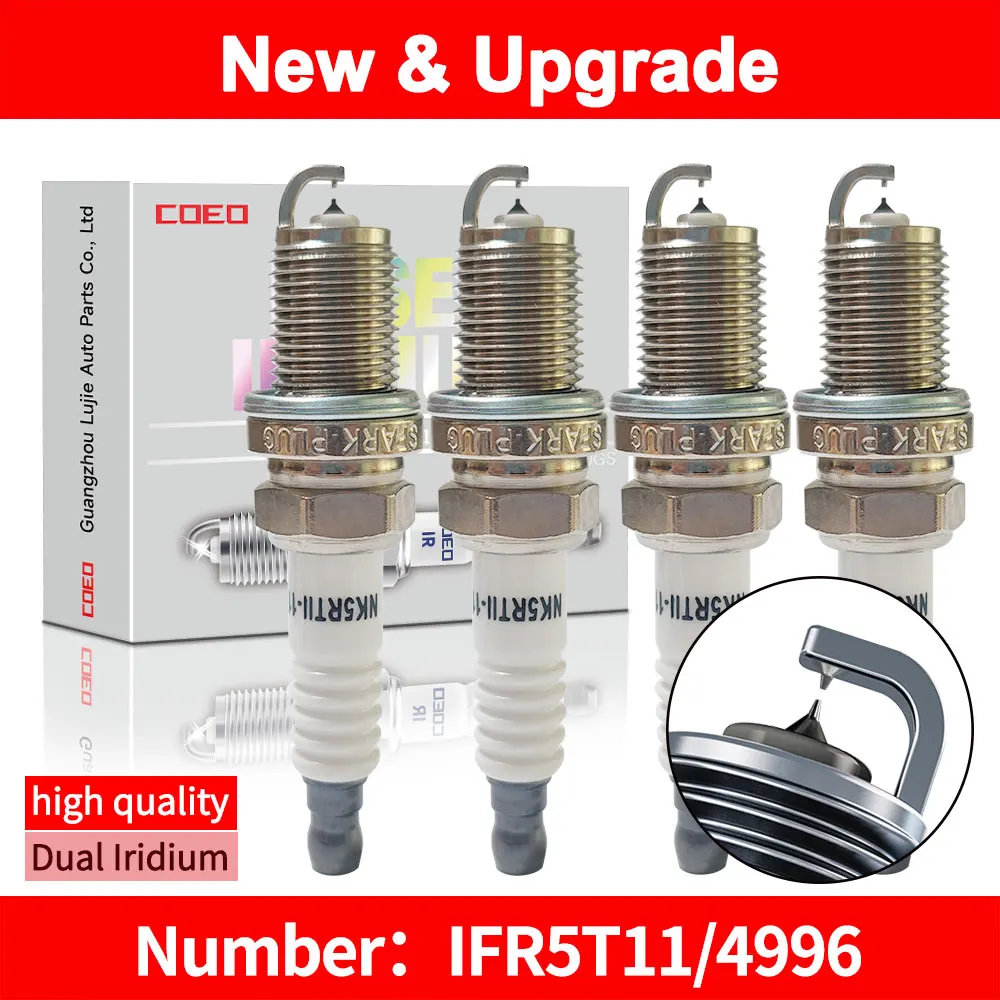 90919-01218 Dual Iridi Spark Upgrade Dual Iridium Spark Plug IFR5T11 ...