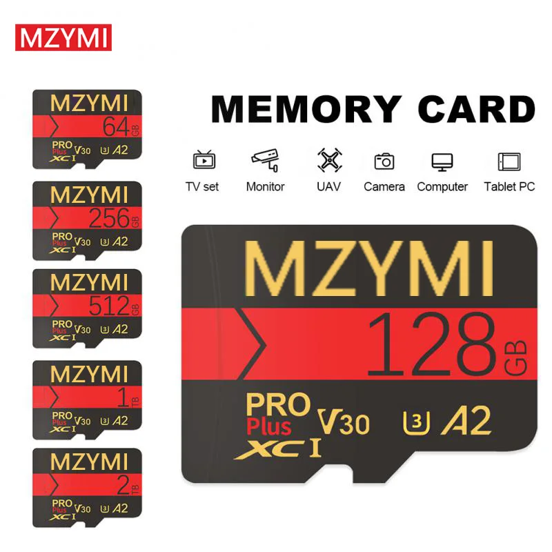 MZYMI-A2-Micro-Memory-Card-Pro-Plus-V30-U3-High-Speed-Mini-Flash-TF ...