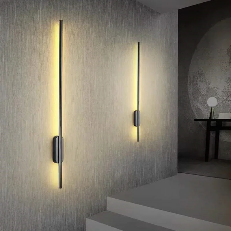 Luces-LED-de-pared-minimalistas-m-s-largas-para-decoraci-n-de-fondo-de ...