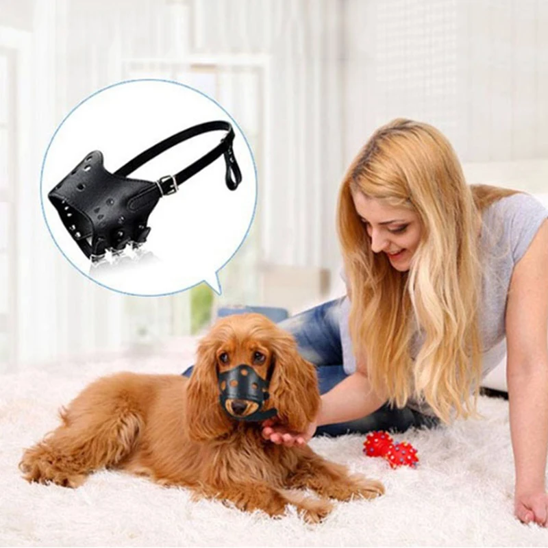 Anti-bite-Adjustable-Puppy-Big-Dog-Muzzle-Mask-Small-Medium-Large-Dogs ...
