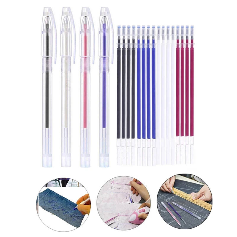 11-52pcs-set-Heat-Erasable-Fabric-Markers-Pens-Magic-High-Temperature ...
