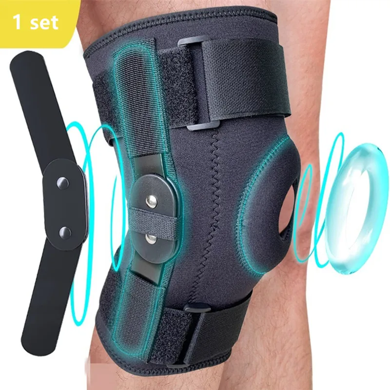 Hinged-Knee-Brace-for-Meniscus-Tear-Adjustable-Support-for-Knee-Pain-w ...