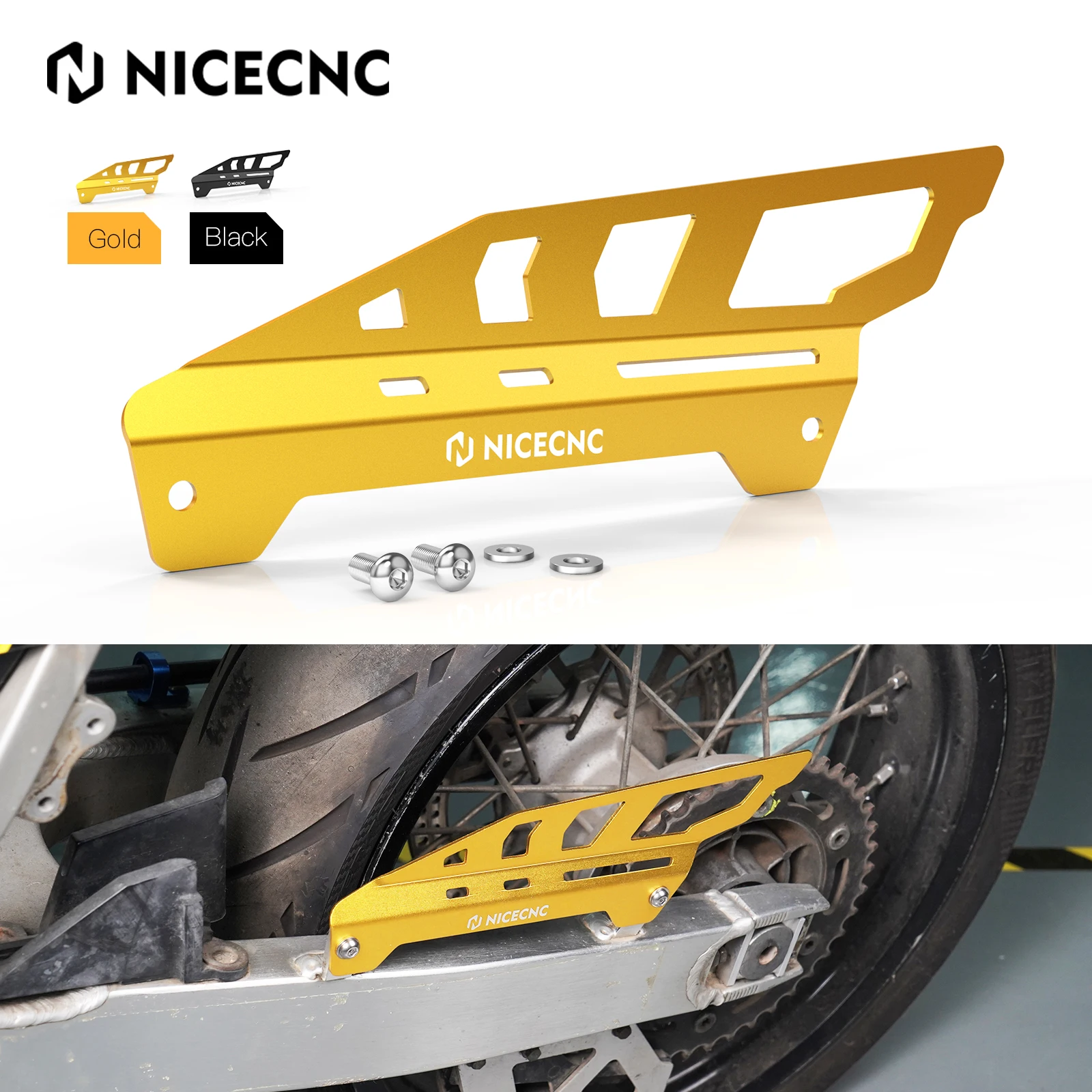 NICECNC-Rear-Chain-Guard-Protector-For-Suzuki-DRZ400S-2000-2023 ...