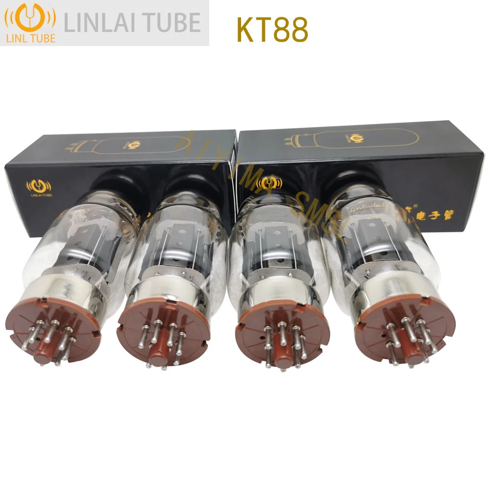 LINLAI KT88 진공관, KT120 KT88 TII KT100 KT66 6550, 하이파이 오디오 밸브, 증폭기용 전자관 ...