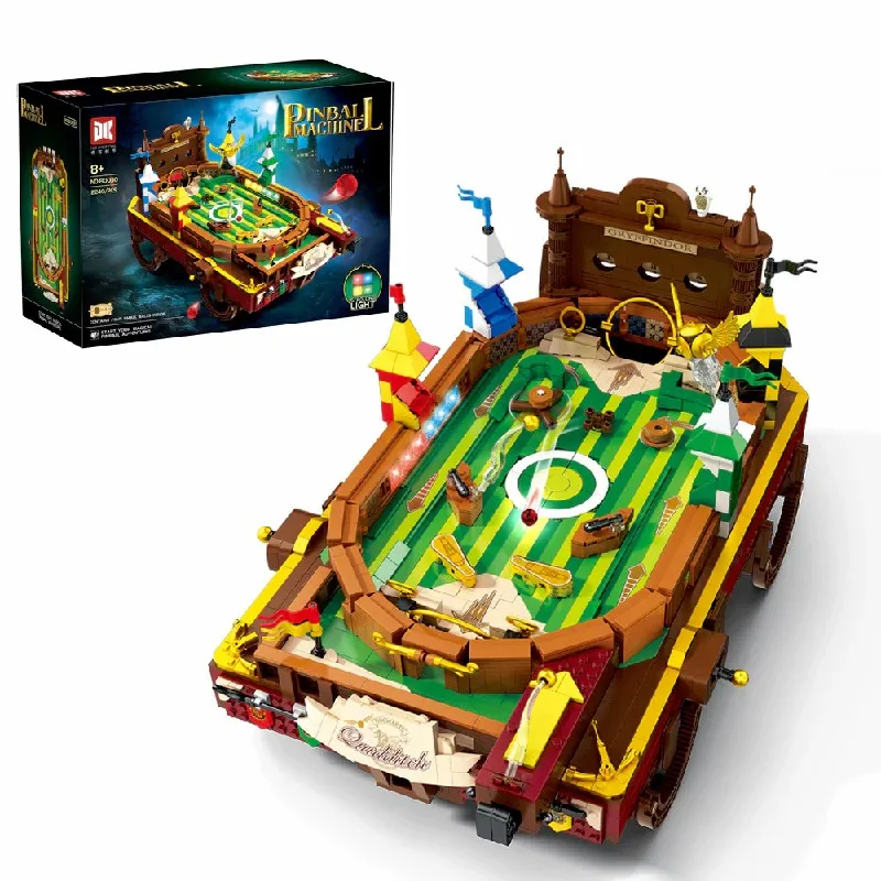 Movie Pinball Machine Modular Buildings Blocks Sets With Motor Creative ...