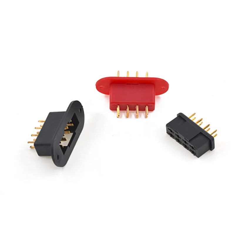 MPX-8-Pin-Male-and-Female-Plug-Connector-Servo-Signal-8-Core-Charger ...