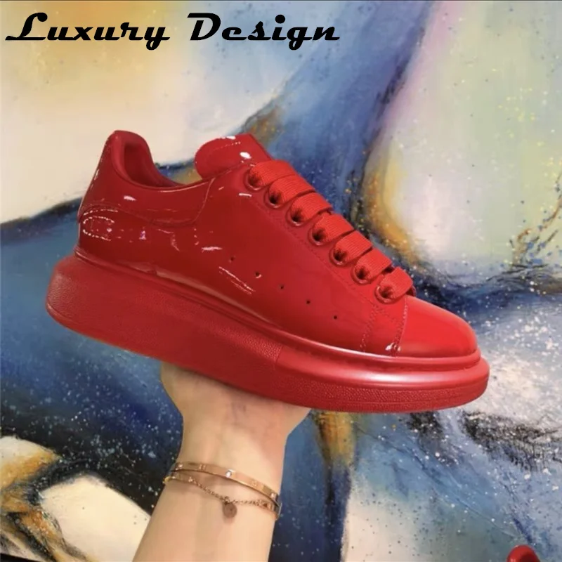 Brand Design Platform Sneakers | Sneakers High Platform Luxury - High ...