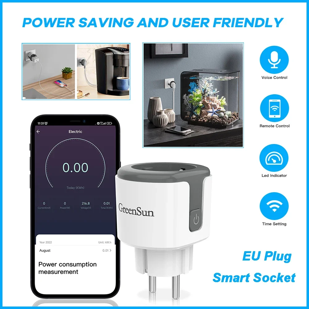 EU-Smart-Socket-WiFi-Smart-Plug-With-Power-Consumption-Measurement-WiFi ...