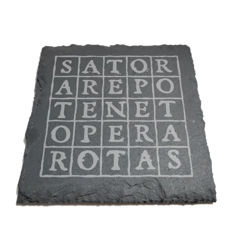 Sator-Square-Word-Rotas-Palindrome-Natural-Rock-Coasters-Black-Slate ...