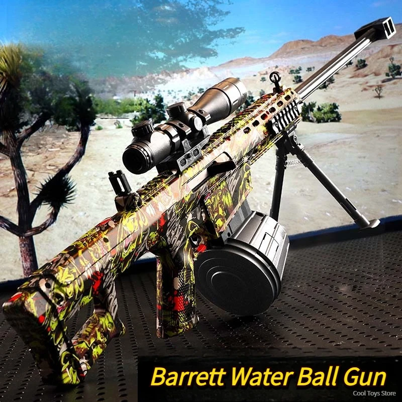 Barrett-Water-Gel-Ball-Guns-Toys-Electric-Manual-2-in-1-Hydrogel-Gun ...