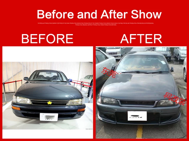 Toyota Corolla 1996 Body Kits