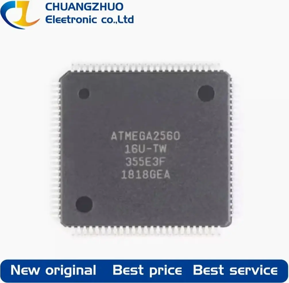1Pcs-New-original-ATMEGA2560-16AUR-ATMEGA2560-4-5V-5-5V-86-16MHz-AVR ...