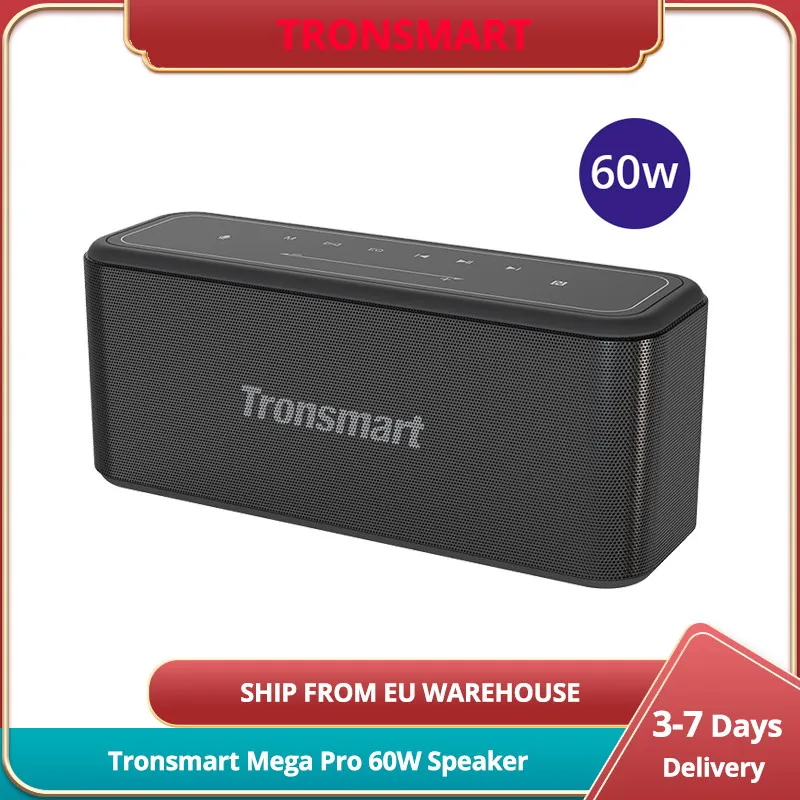 Tronsmart Mega Pro 60W Speaker Home Bluetooth Audio with Enhanced Bass ...