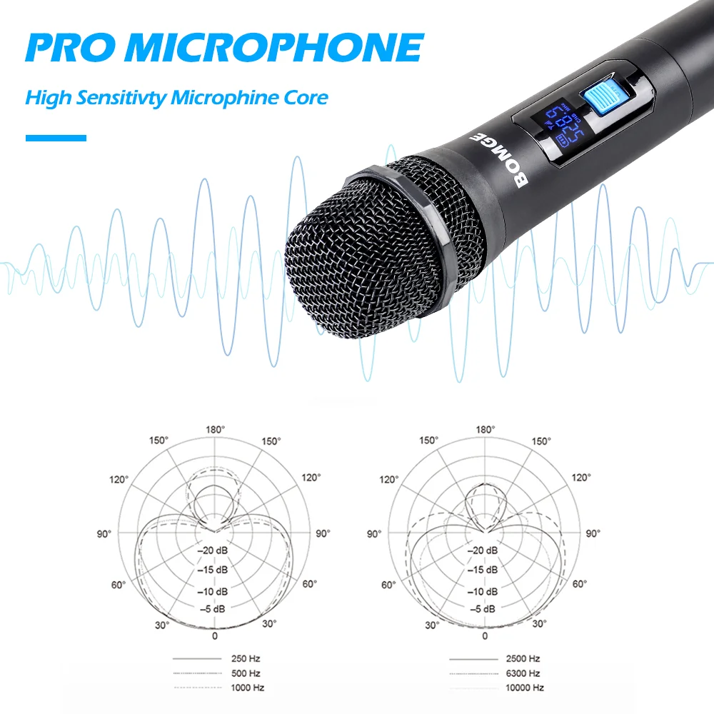 4-Channel Wireless Microphone Set – Electro Future Tech Goods