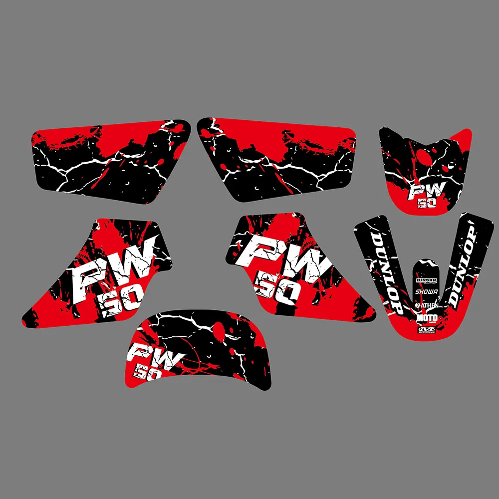Graphics Backgrounds Decal Stickers Kits | Yamaha Pw 50 Decal Stickers ...