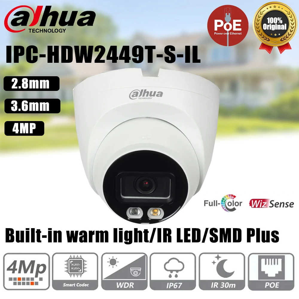 Dahua-IPC-HDW2449T-S-IL-IP-Network-Camera-4MP-Full-Color-Night-Vision ...