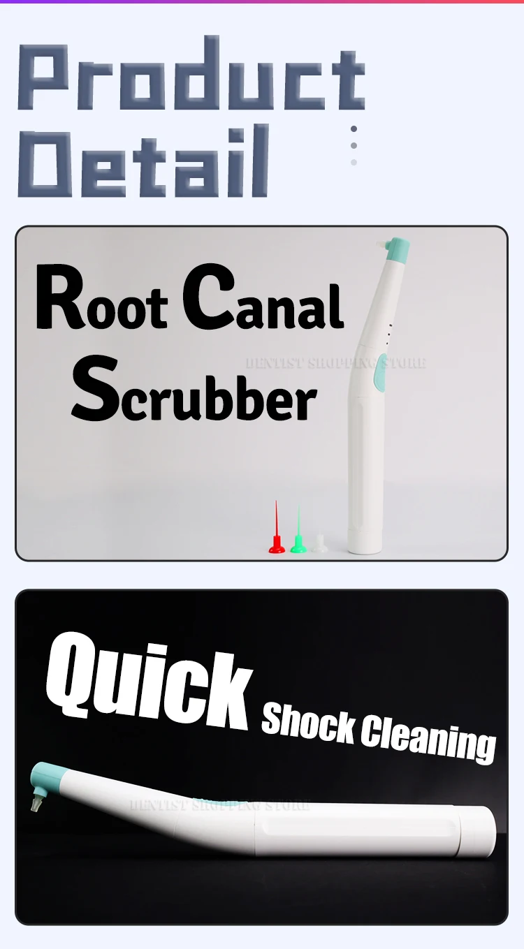 Oral Sonic Activator With 90 PCS Tips Root Canal Irrigator Endo Cleaner ...