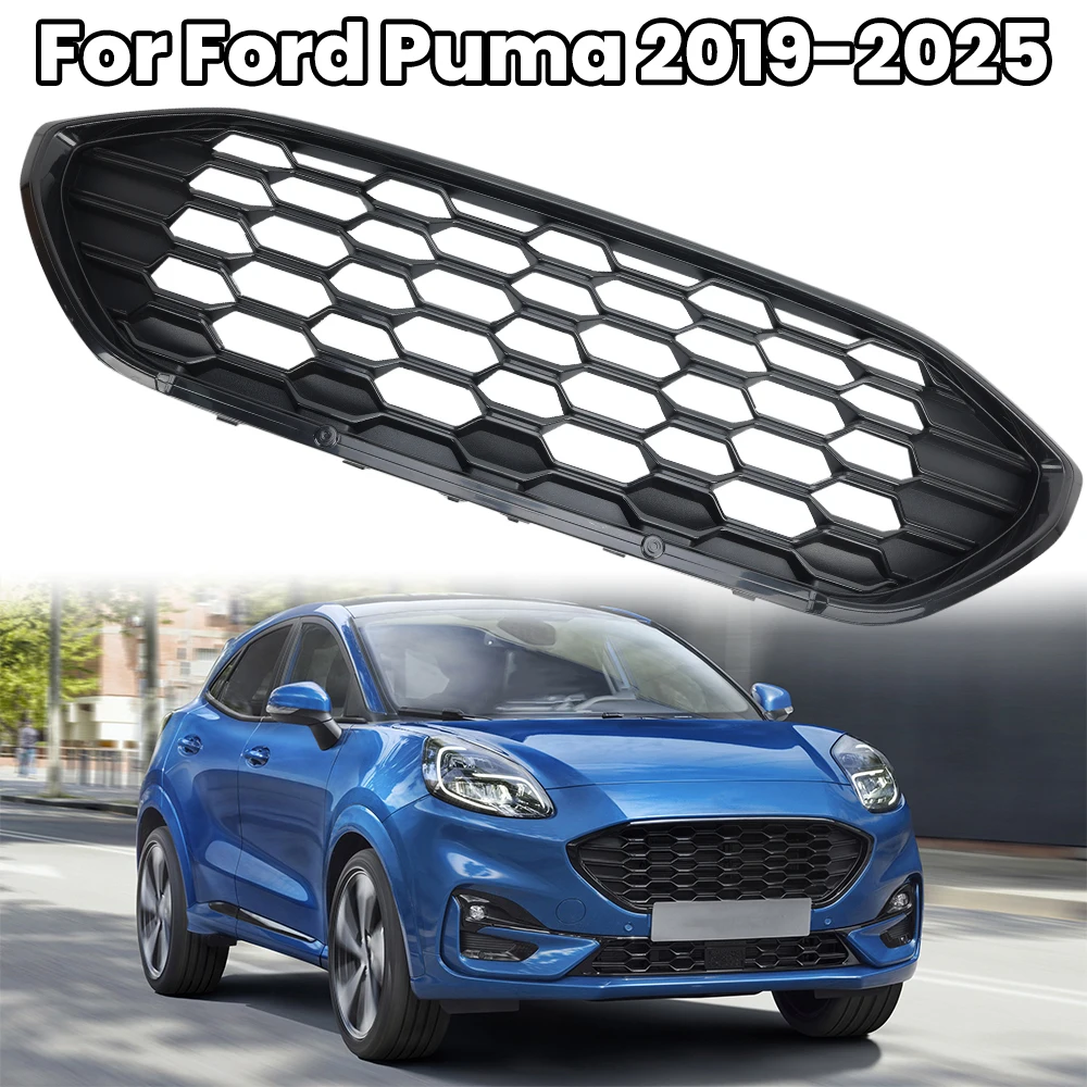 Front Bumper Center Upper Grille for Ford Puma 2019-2025 ST-line ...