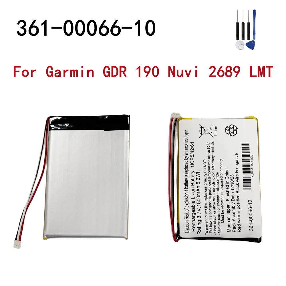 Original-Replacement-Battery-For-Garmin-GDR-190-Nuvi-2689-LMT-361-00066 ...