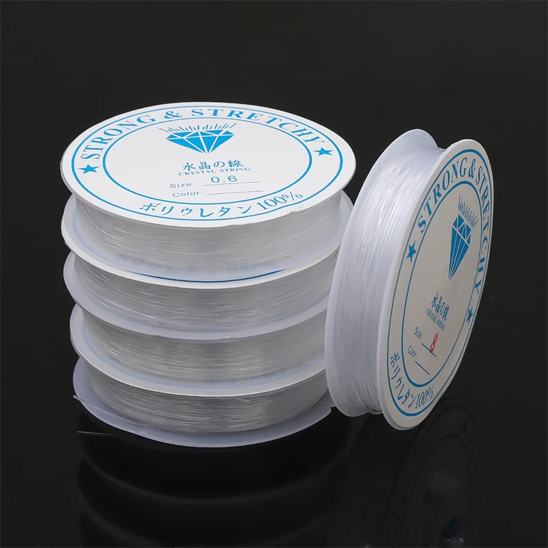 Cuerda-de-nailon-fuerte-para-abalorios-hilo-transparente-no-el-stico ...
