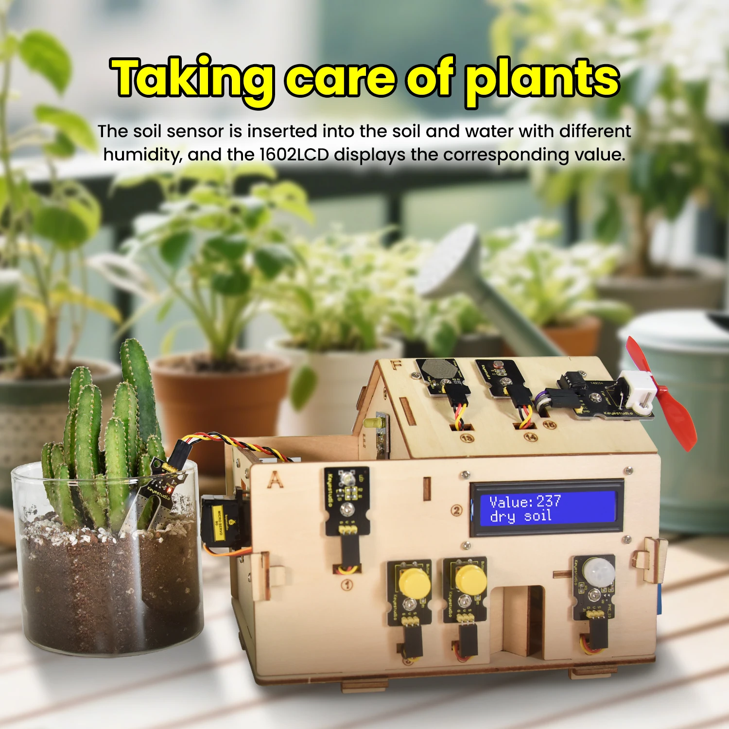 Robot Kit Keyestudio ESP32 RFID Smart IOT Home Starter Kit For Arduino ...