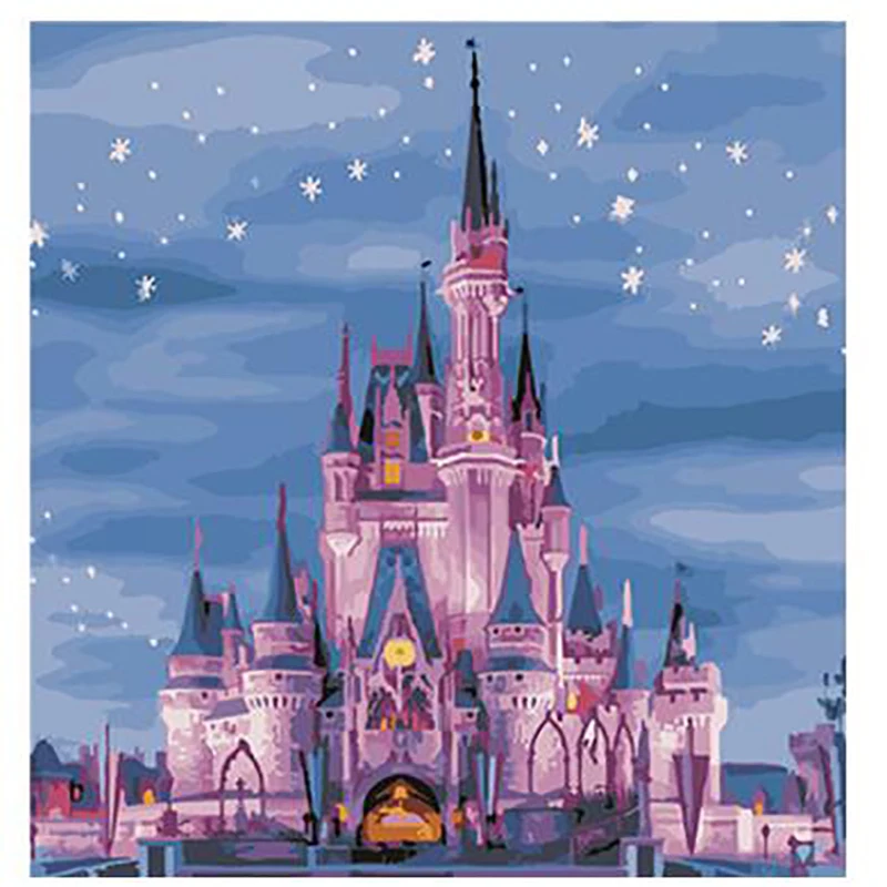 Disney Princess Castle Drawing